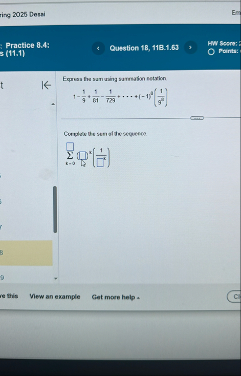 Solved ring 2025 ﻿Desaim: Practice 8.4:Question | Chegg.com