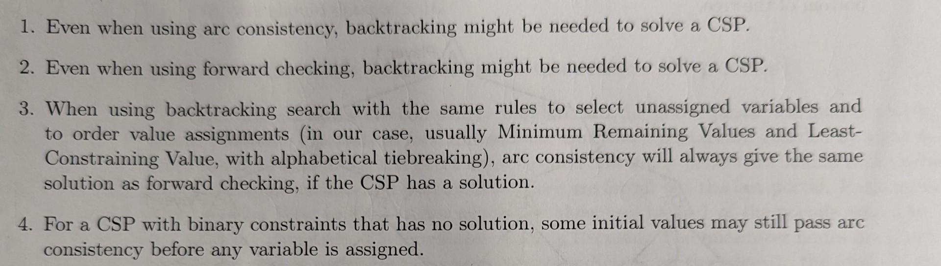 Solved Which of these statements are true? | Chegg.com