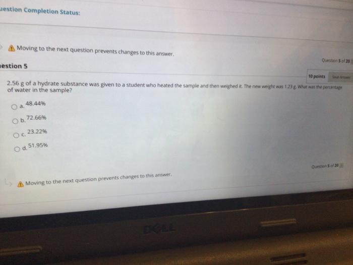 Solved estion Completion Status: Moving to the next question | Chegg.com Solved estion Completion Status: Moving to the next question | Chegg.com