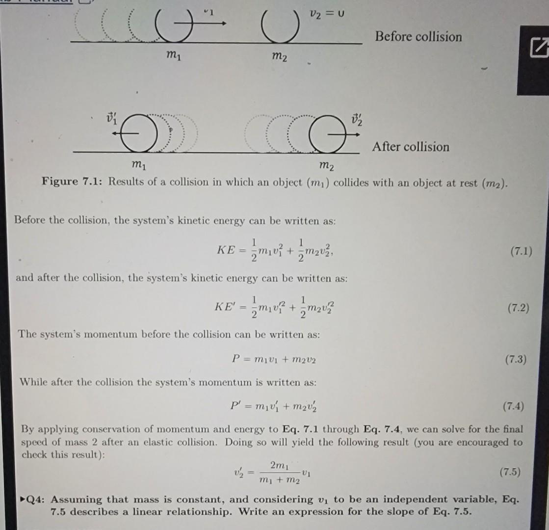 Solved Consider the following problem: one object collides | Chegg.com