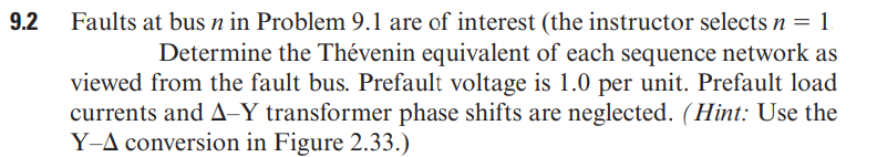 Solved 9.3- Determine the subtransient fault current in | Chegg.com