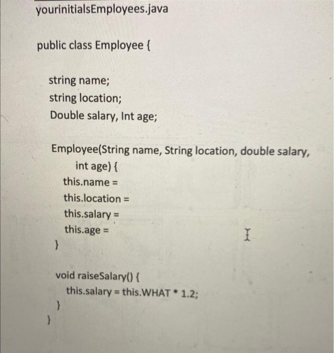 Solved 1. Write two class files to print out at least two | Chegg.com