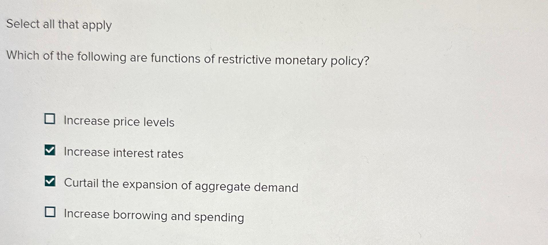 Solved Select all that applyWhich of the following are | Chegg.com