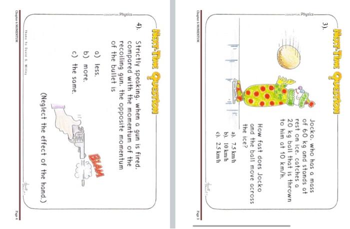 Solved 1). forces occur in equal and opposite pairs. Which | Chegg.com