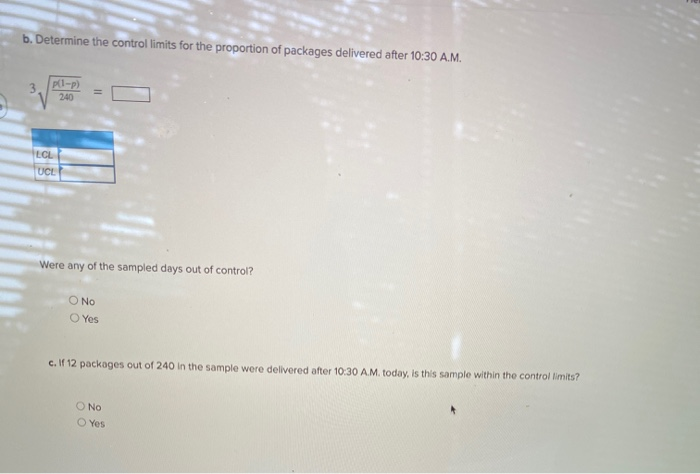 Solved Early Morning Delivery Service guarantees delivery of | Chegg.com