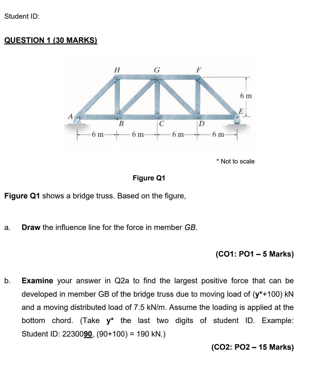 Student ID: 2230078QUESTION 1 (30 ﻿MARKS)b. ﻿Examine | Chegg.com