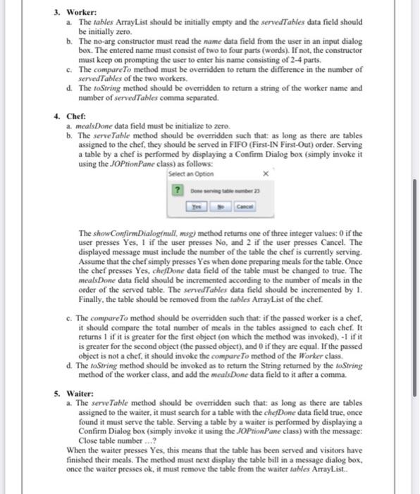 Solved * Write a JAVA program to build an appropriate | Chegg.com