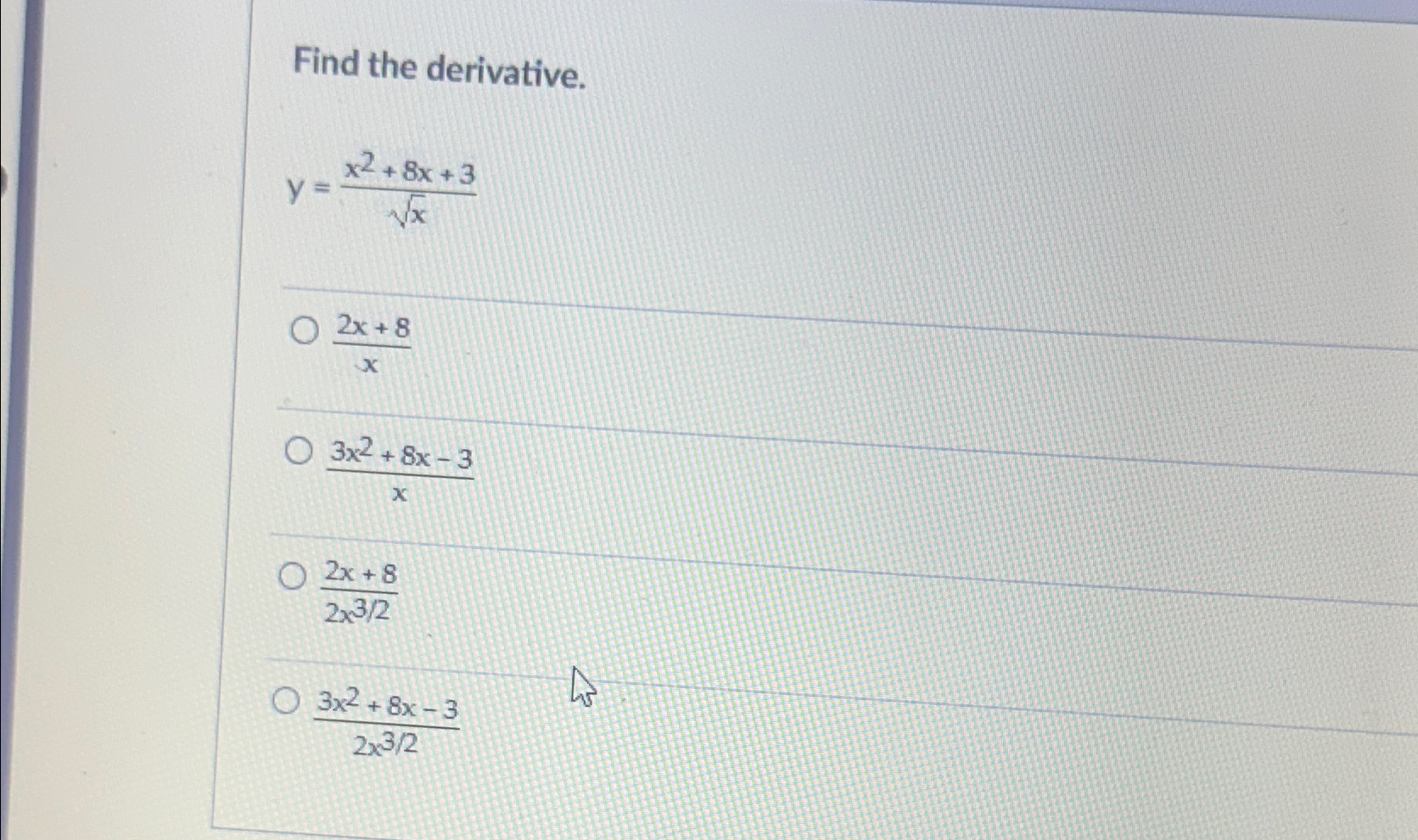 Solved Find the | Chegg.com