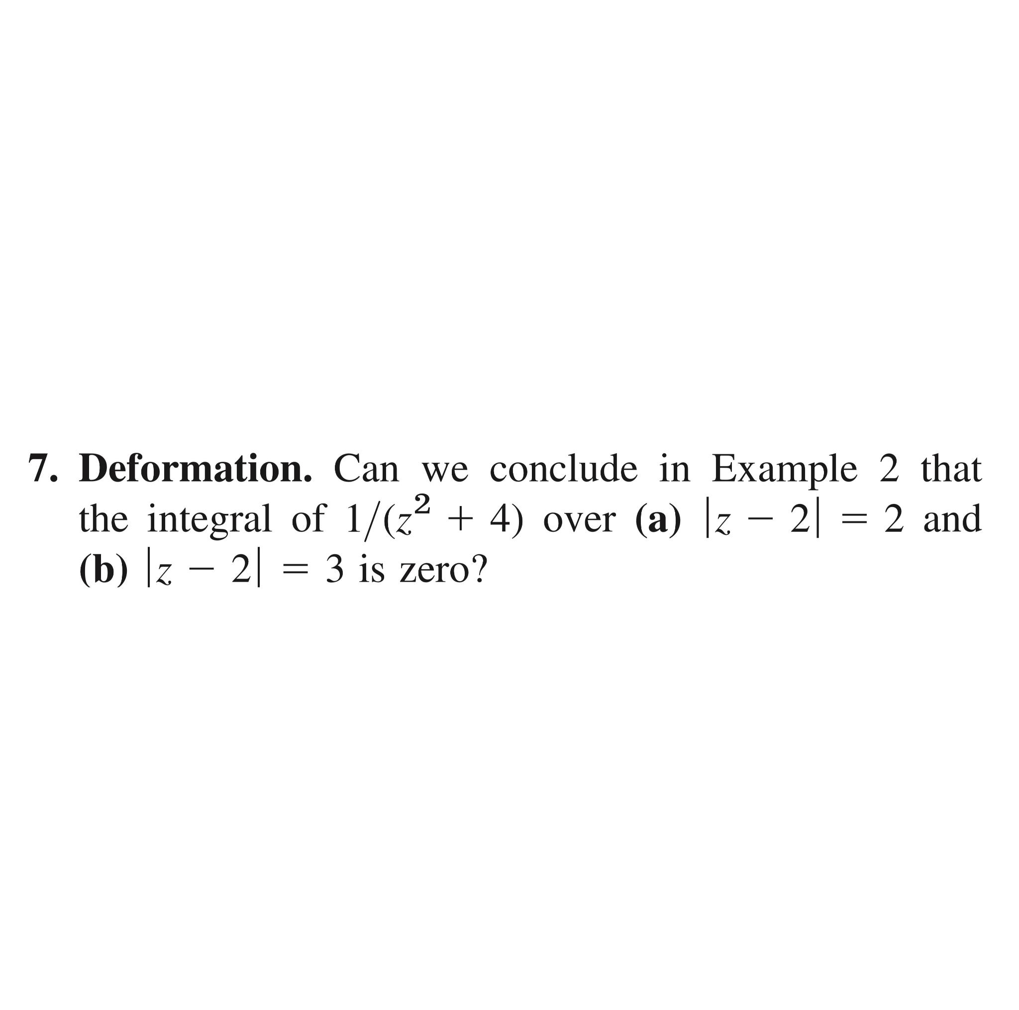 Solved Deformation. Can we conclude in Example 2 ﻿that the | Chegg.com