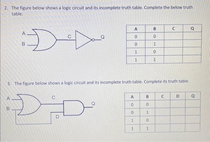 Solved The figure below shows a logic circuit and its | Chegg.com