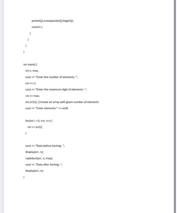Solved 1 of 3 " Demo of QuickSort/ #include using namespace | Chegg.com