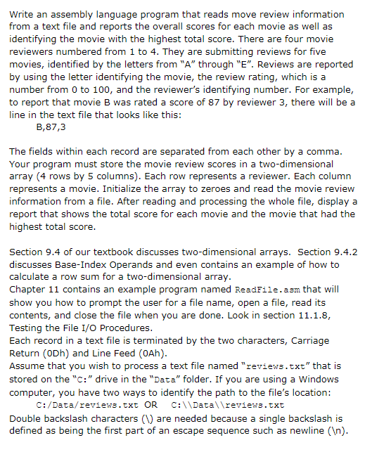 Solved THIS MASM(Microsoft Macro Assembler)PLEASE DONT USE | Chegg.com