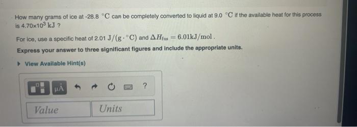Solved Calculate the enthalpy change, AH, for the process in | Chegg.com