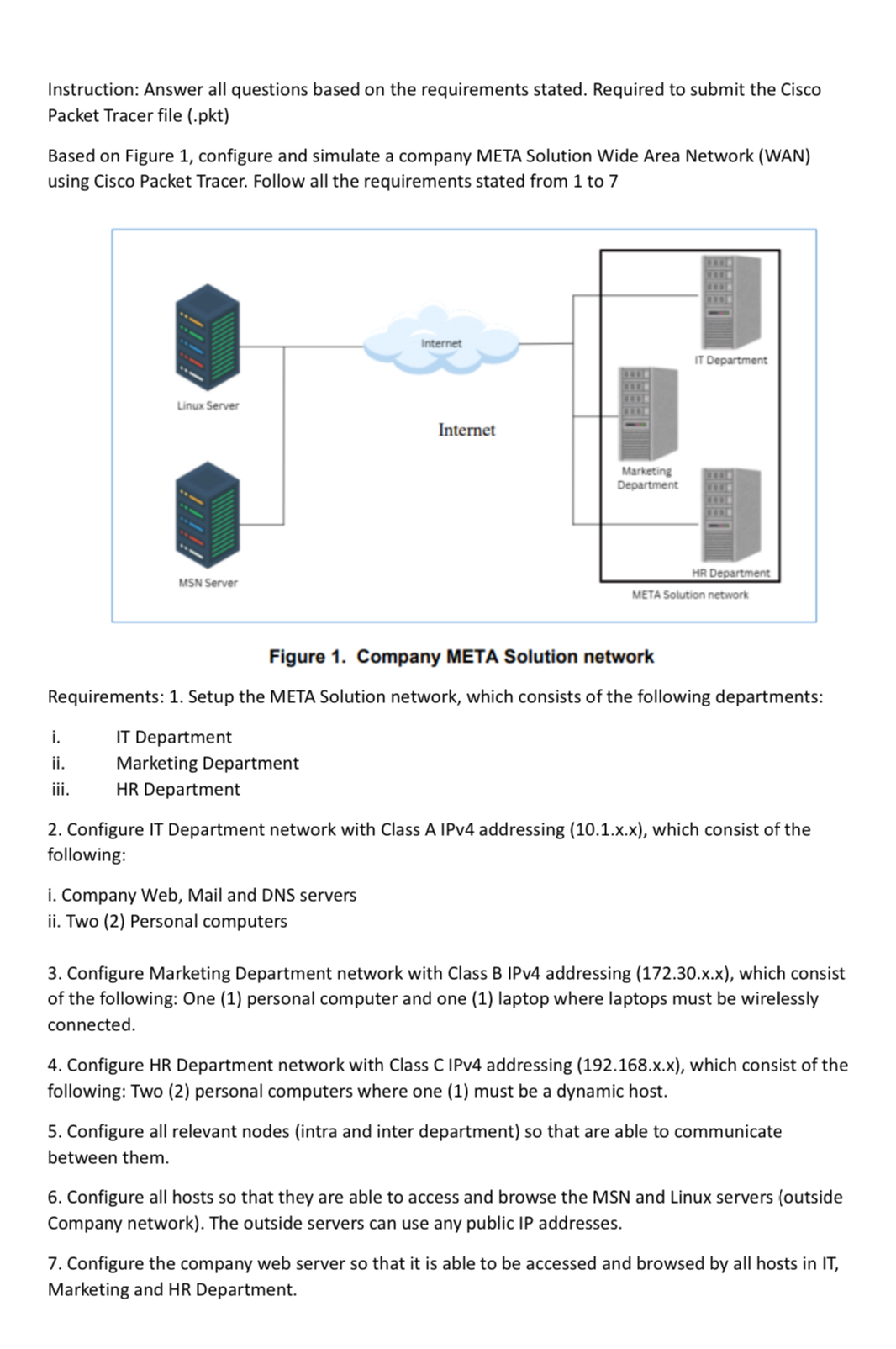 Send me pkt file please ﻿Instruction: Answer all | Chegg.com