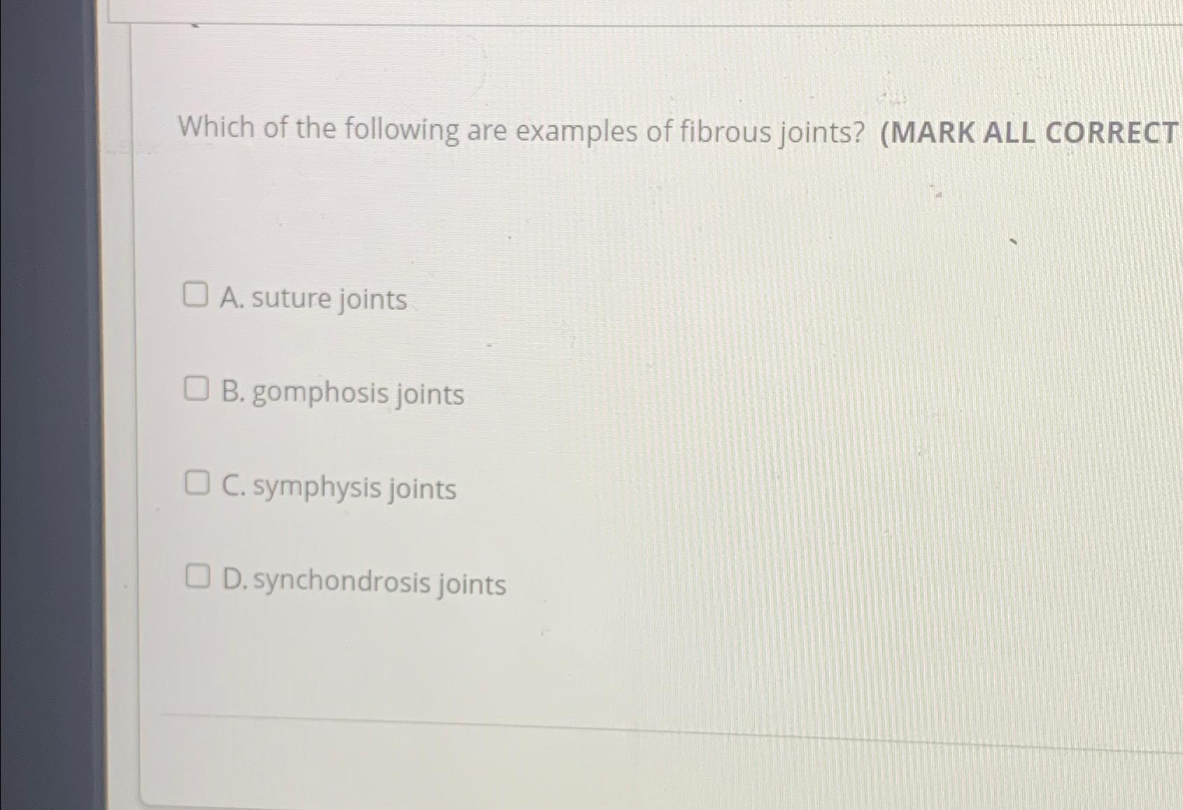 Solved Which of the following are examples of fibrous | Chegg.com