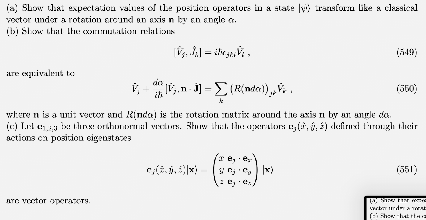 Solved (a) ﻿Show that expectation values of the position | Chegg.com
