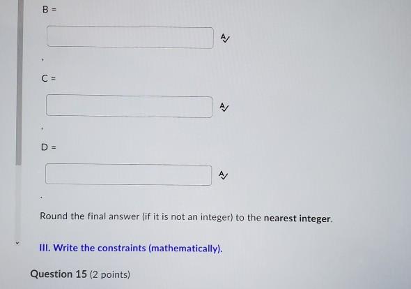 Solved [Chapter 12] Integer Linear Optimization Models The | Chegg.com