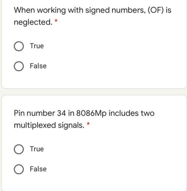 Solved The logical address (FFFFH:FFFFH) is: * the address | Chegg.com