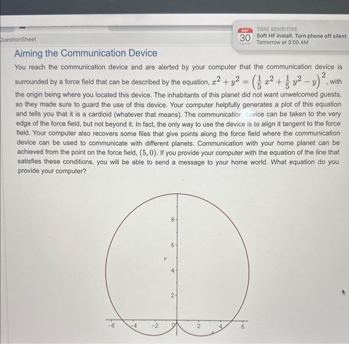 Solved estionsheet 30 TIME SENSITIVE Soft HF install. Turn | Chegg.com