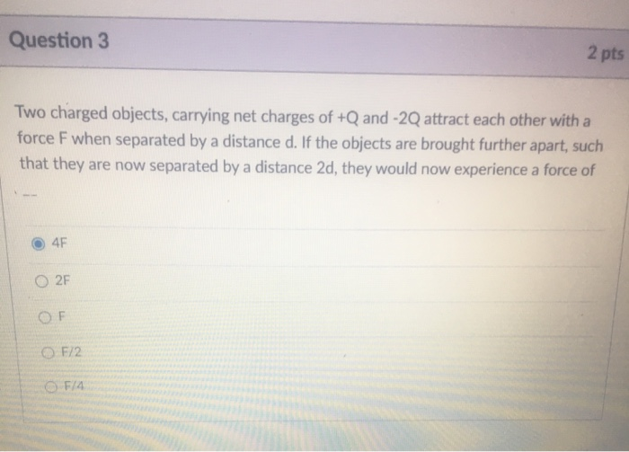Solved Two charged objects , carryin net charges of +Q and | Chegg.com