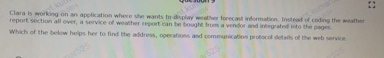 Solved Clara is working on an application where she wants to | Chegg.com