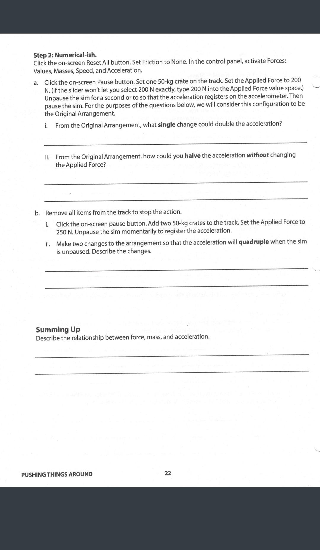 Name Section Date Conceptual Physics Tech Lab The