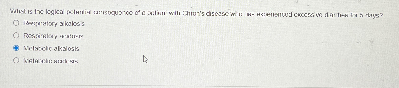 Solved What is the logical potential consequence of a | Chegg.com