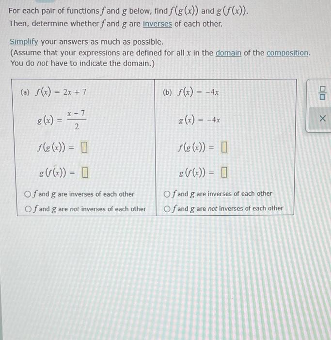 Solved For each graph below, state whether it represents a | Chegg.com