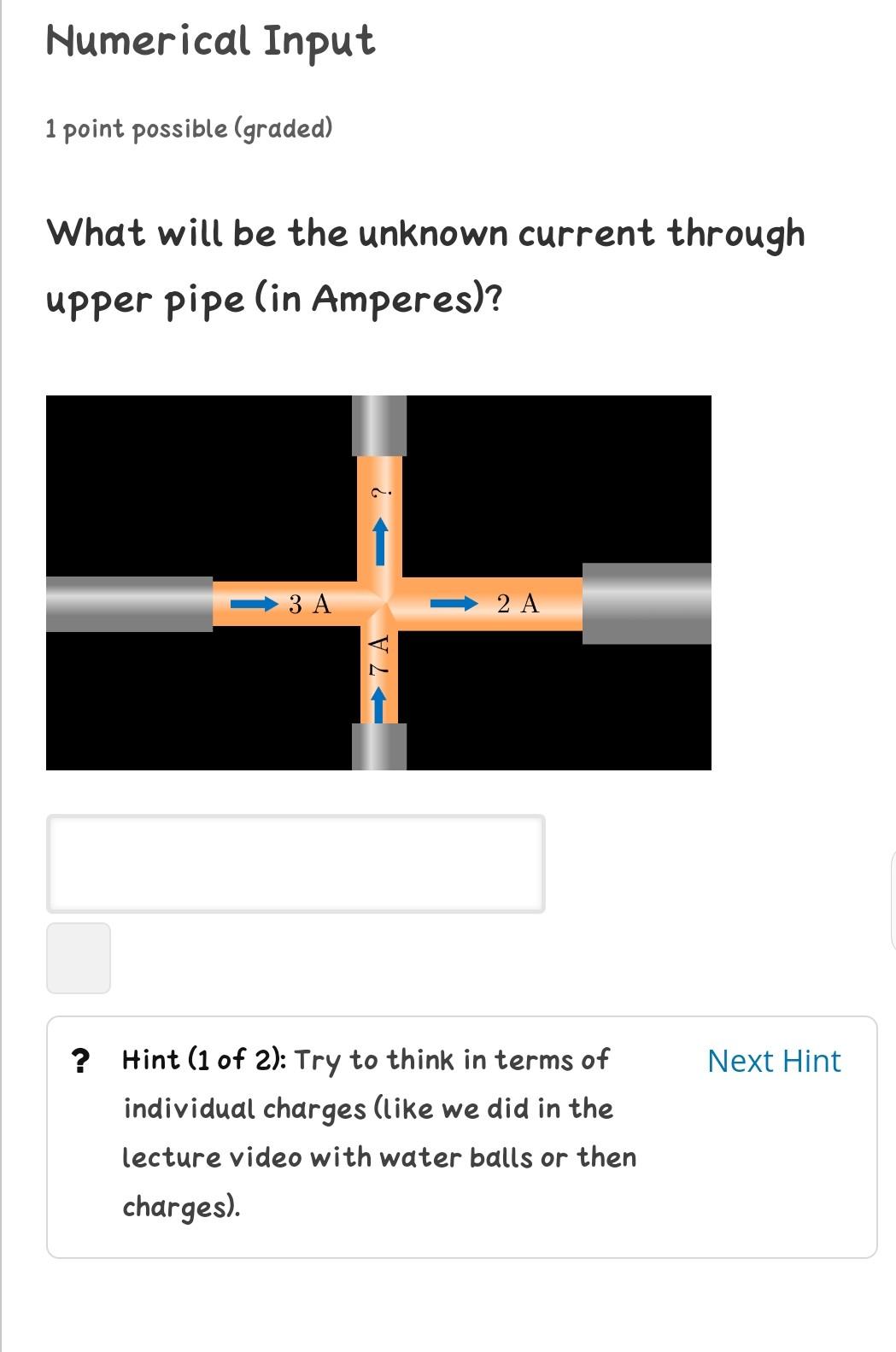 Solved Numerical Input 1 point possible (graded) What's the | Chegg.com
