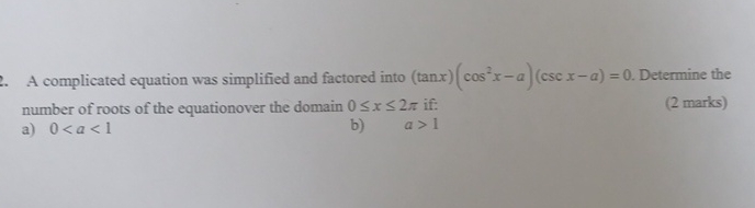 Solved A complicated equation was simplified and factored | Chegg.com