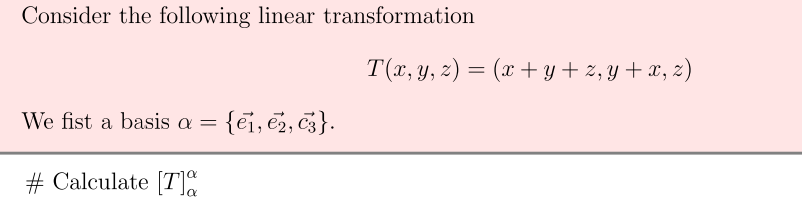 Solved Consider the following linear | Chegg.com