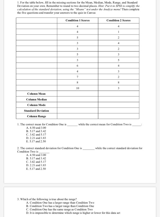 Solved . For the table below, fill in the missing sections | Chegg.com