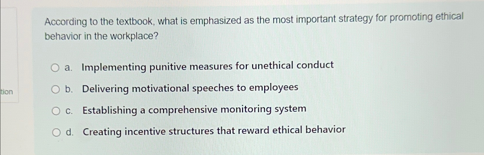 Solved According to the textbook, what is emphasized as the | Chegg.com