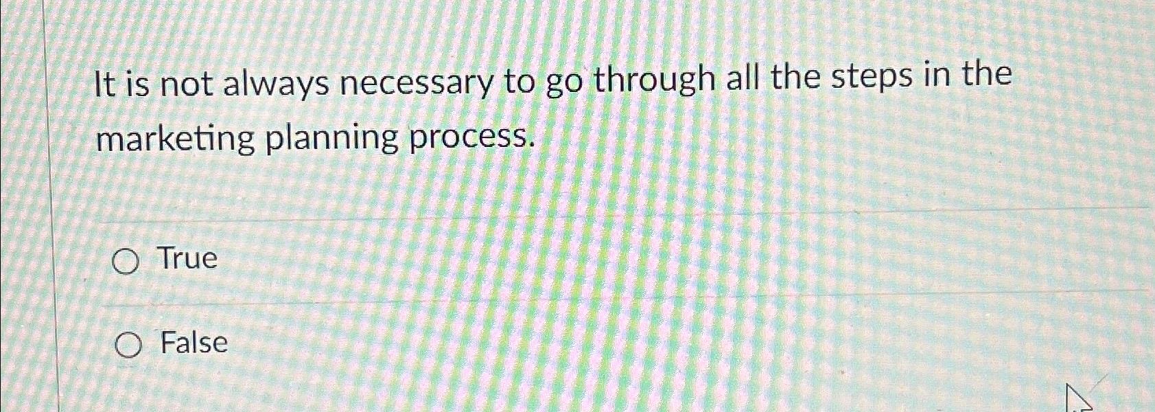 Solved It is not always necessary to go through all the | Chegg.com