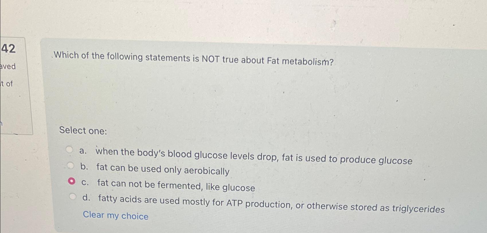 Solved Which of the following statements is NOT true about | Chegg.com