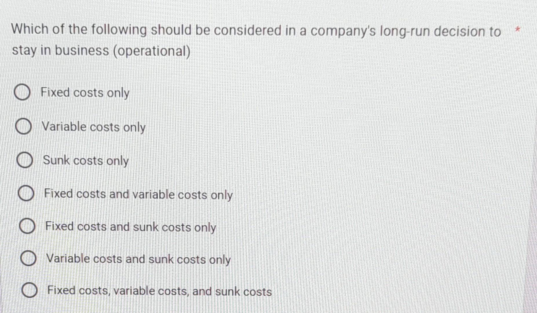 Solved There is only ONE answer choice for the first | Chegg.com
