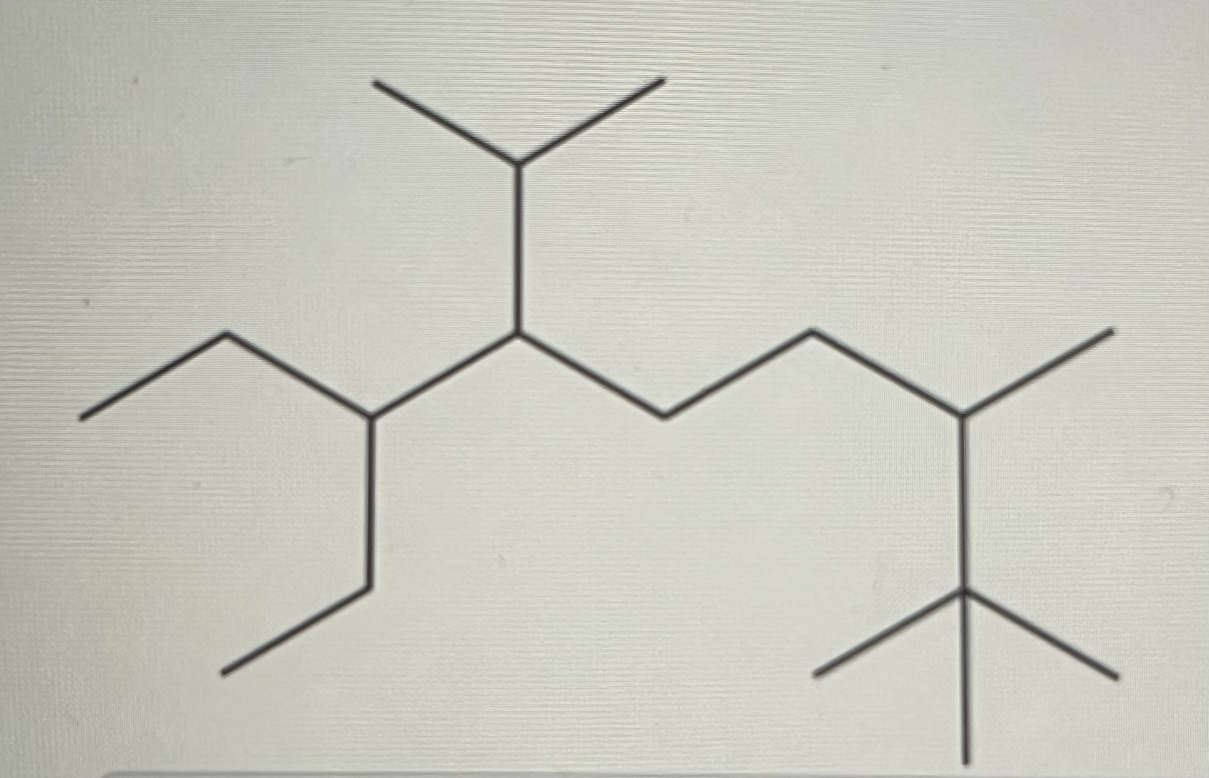 Solved Use IUPAC rules to name the following alkane | Chegg.com