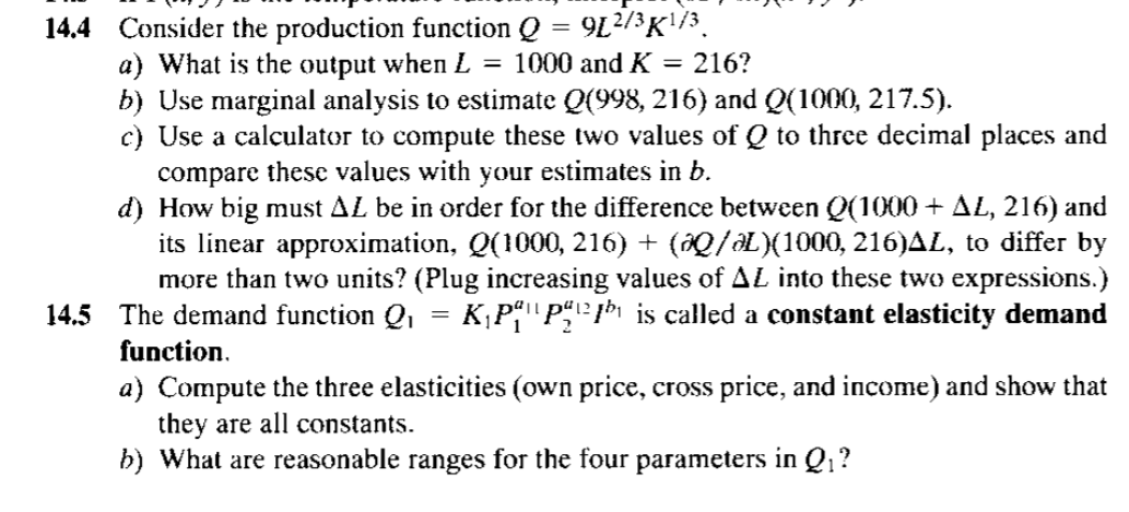 Solved mathematical economics please give detailed | Chegg.com