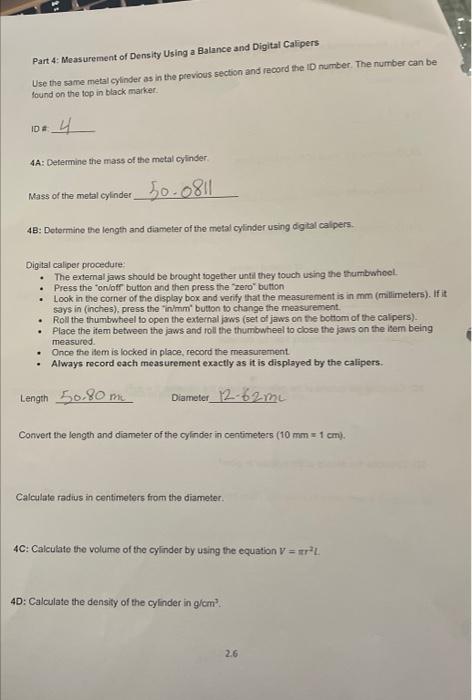 Solved please help, the measurements on the paper are | Chegg.com