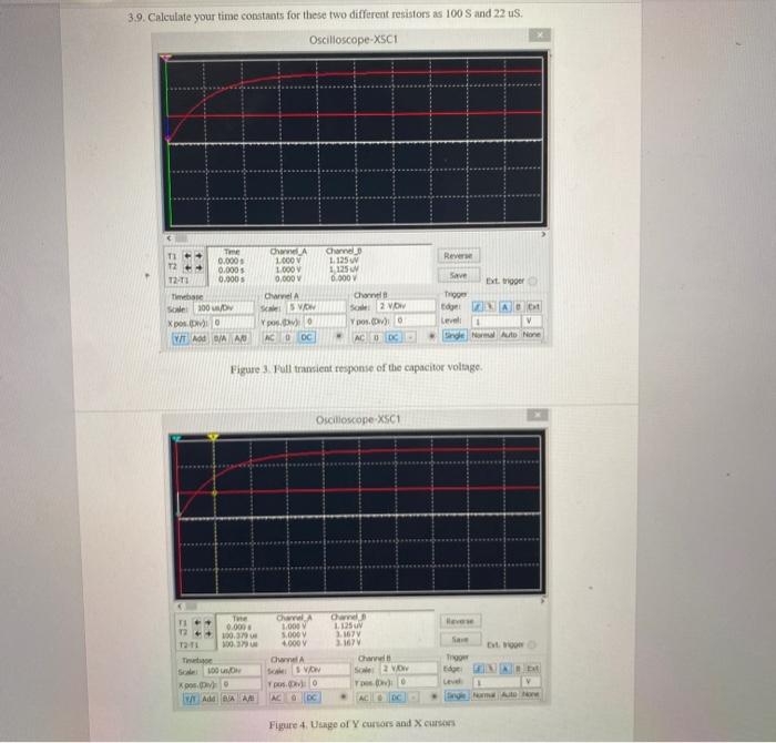 Solved Lab 8. Transient Response of an RC circuit 1. | Chegg.com