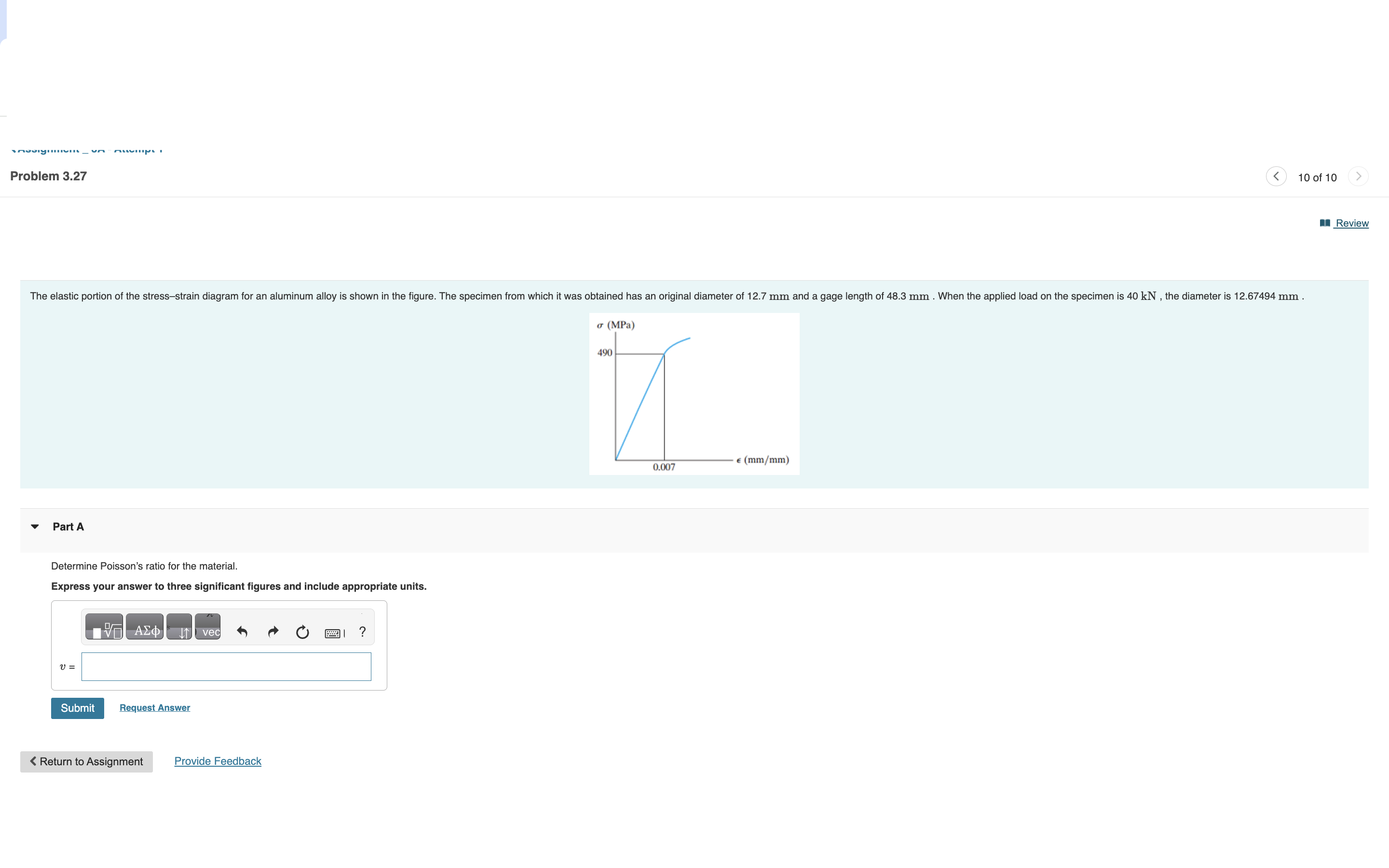 Solved Determine Poisson's ratio for the material.Express | Chegg.com Solved Determine Poisson's ratio for the material.Express | Chegg.com