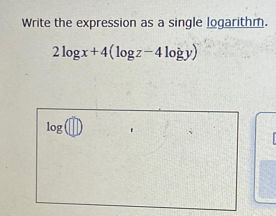 Solved Write the expression as a single | Chegg.com