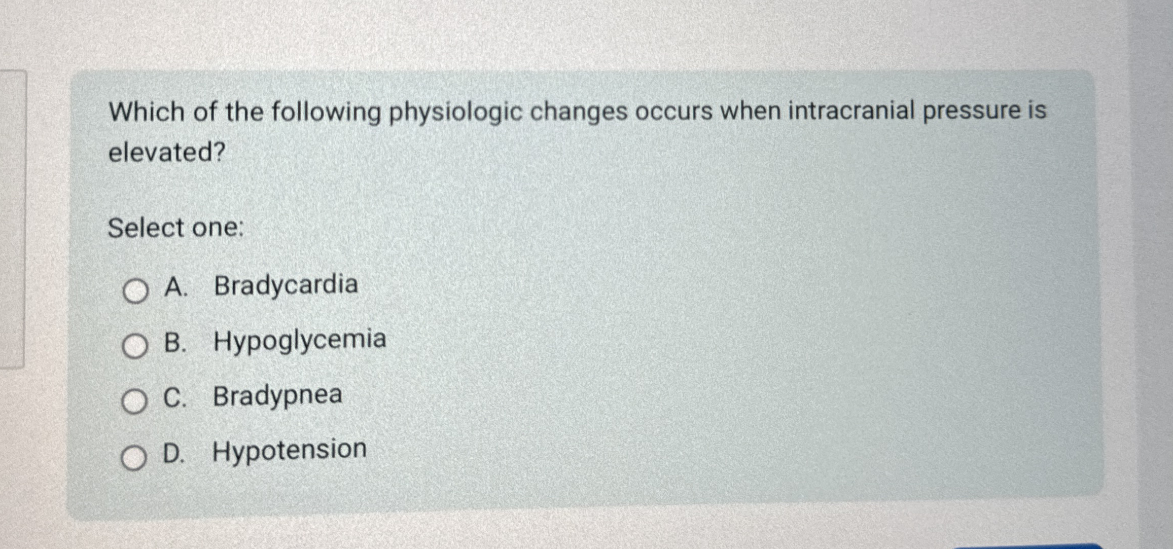 Solved Which of the following physiologic changes occurs | Chegg.com
