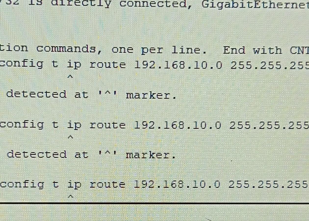 Solved tion commands, one per line. End with CN config t ip | Chegg.com