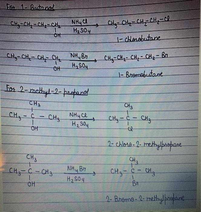 Solved competing nucleophiles GC for 1-Butanol retention | Chegg.com