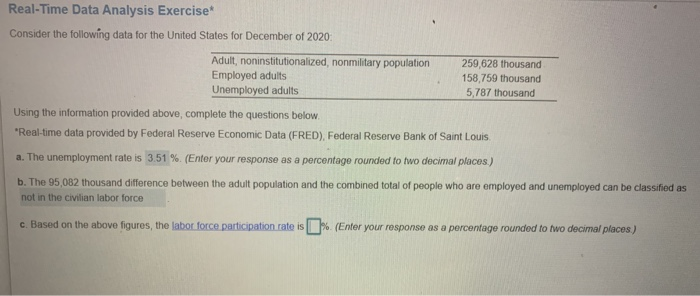 Solved Real-Time Data Analysis Exercise Consider the | Chegg.com