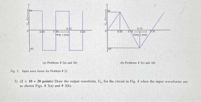 Solved (a) Problems II 2a) and 2b) (b) Problems * 2c) and | Chegg.com