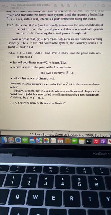 Solved rotate and translate the coordinate system until the | Chegg.com