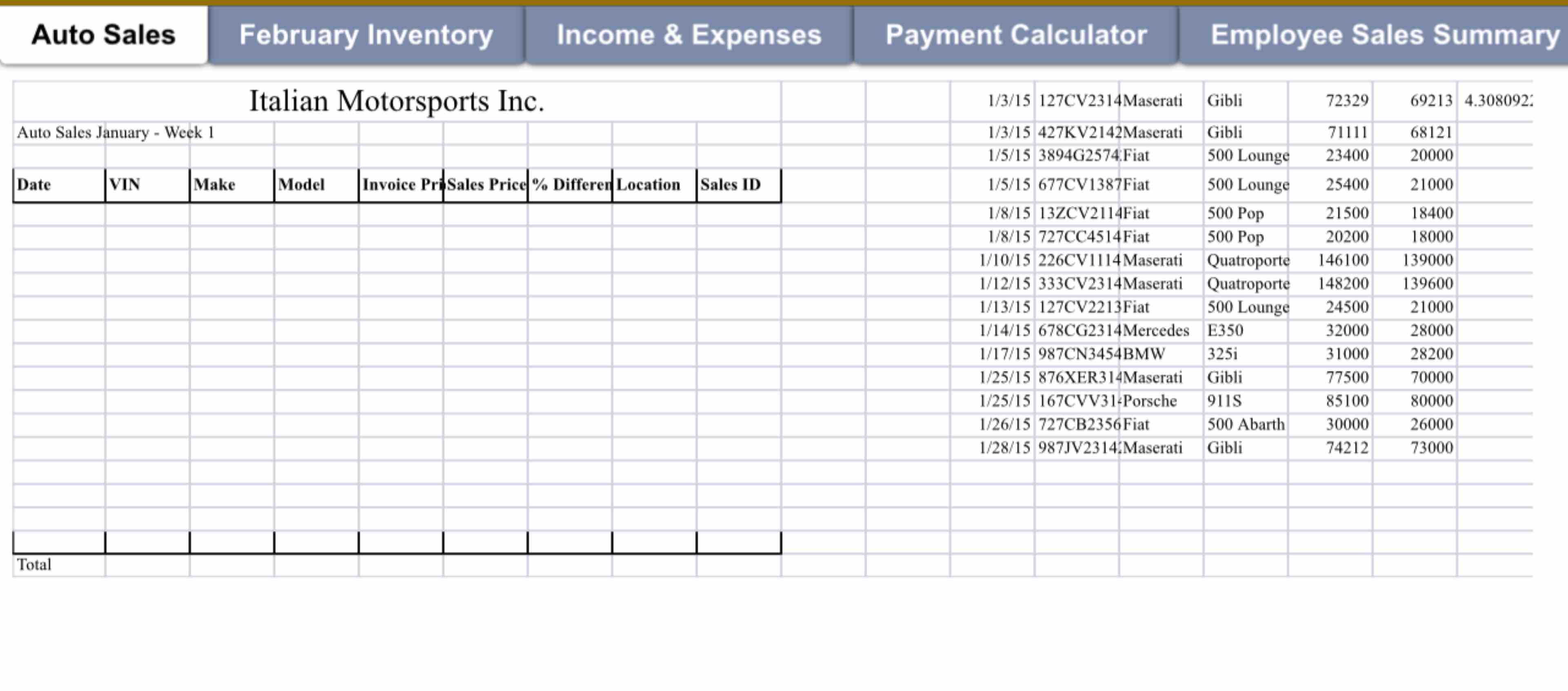 Solved Auto Sales sheet:1. ﻿Move the contents of the cells | Chegg.com