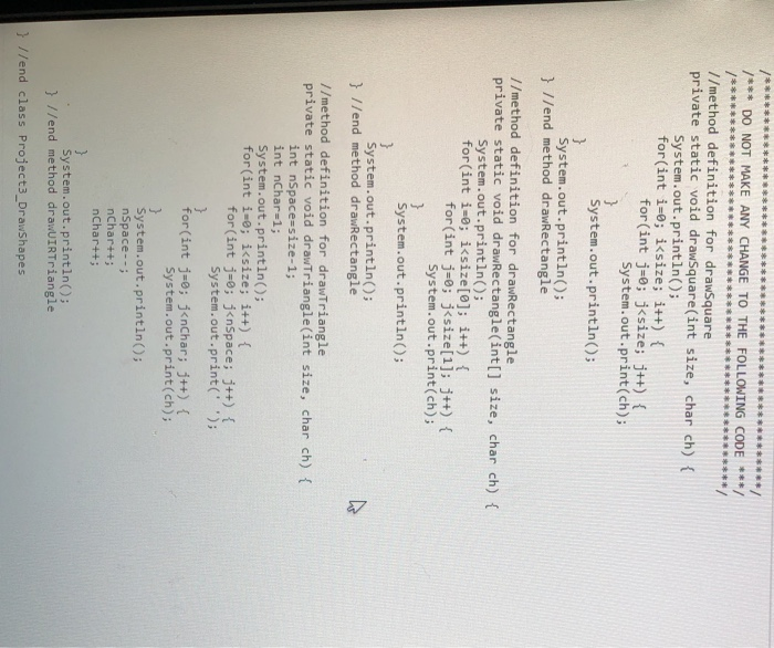 Solved Problem Description Modify the provided Java program | Chegg.com
